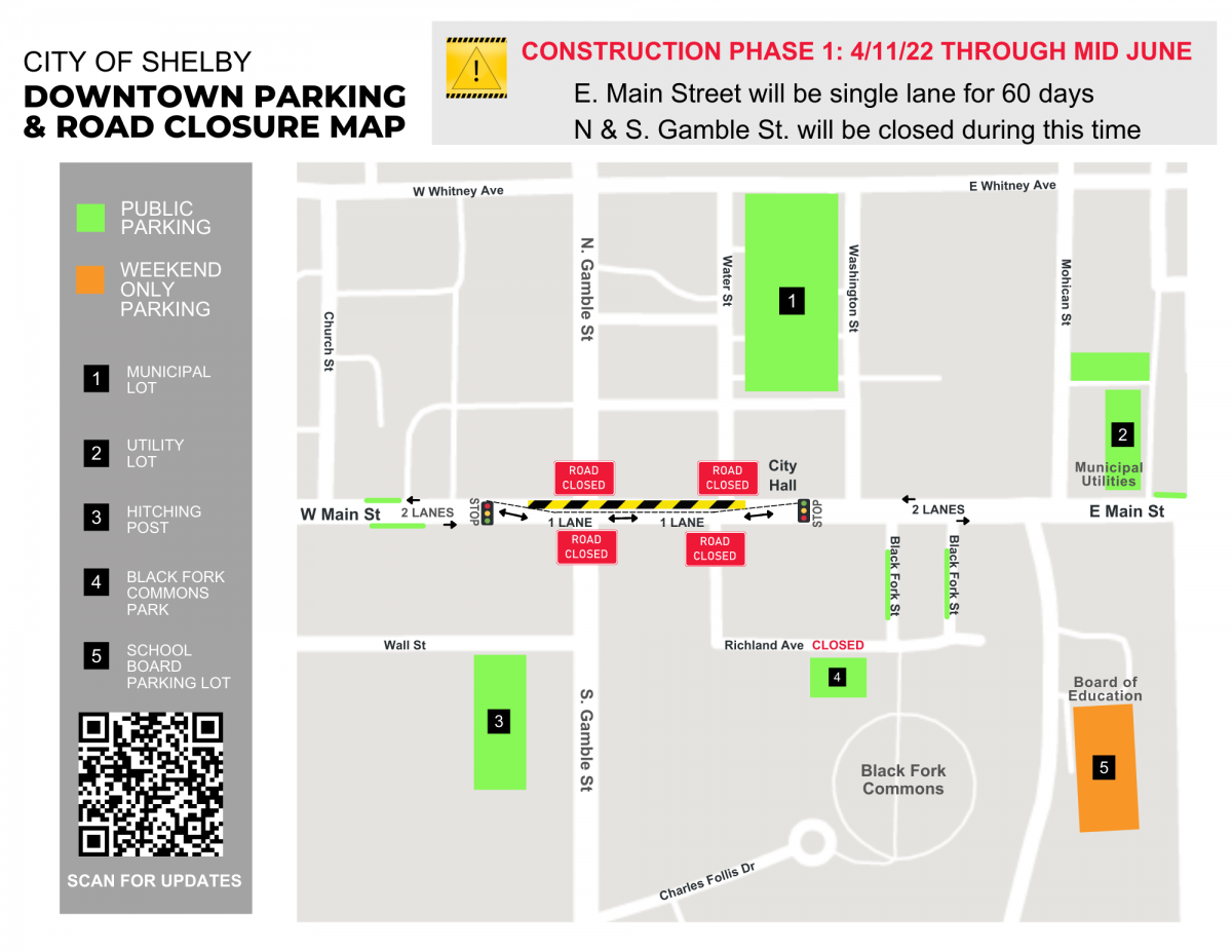 Shelby_Parking_Map_Phase-1 – City of Shelby, Ohio